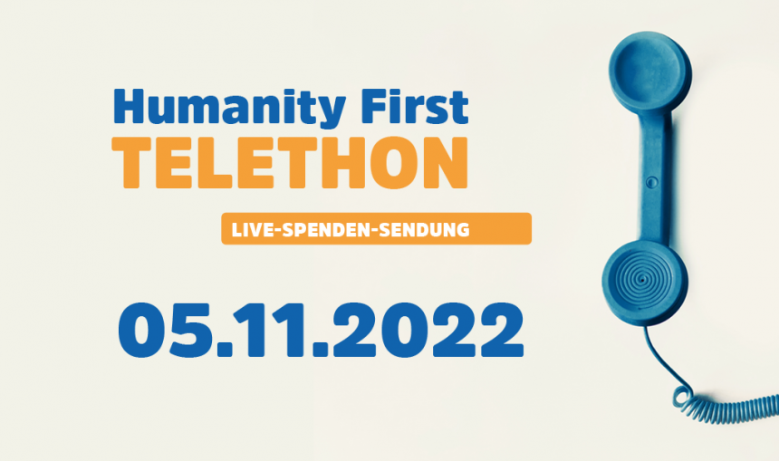 Telethon 2022 – Humanity First Germany